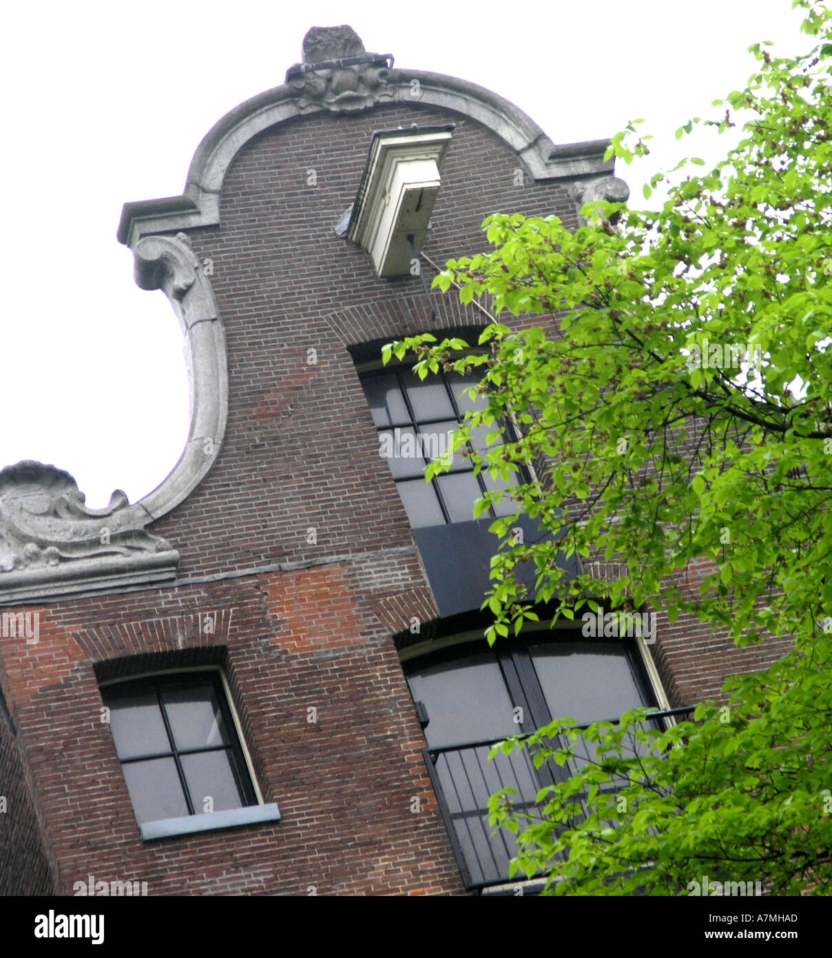 Amsterdam canal house Stock Photo - Alamy