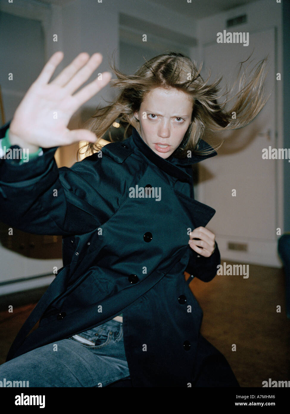 Zany woman hi-res stock photography and images - Alamy