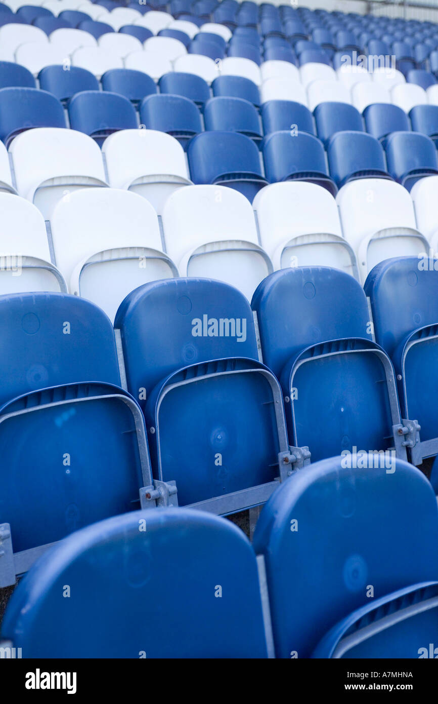 White plastic empty stadium hi-res stock photography and images - Alamy