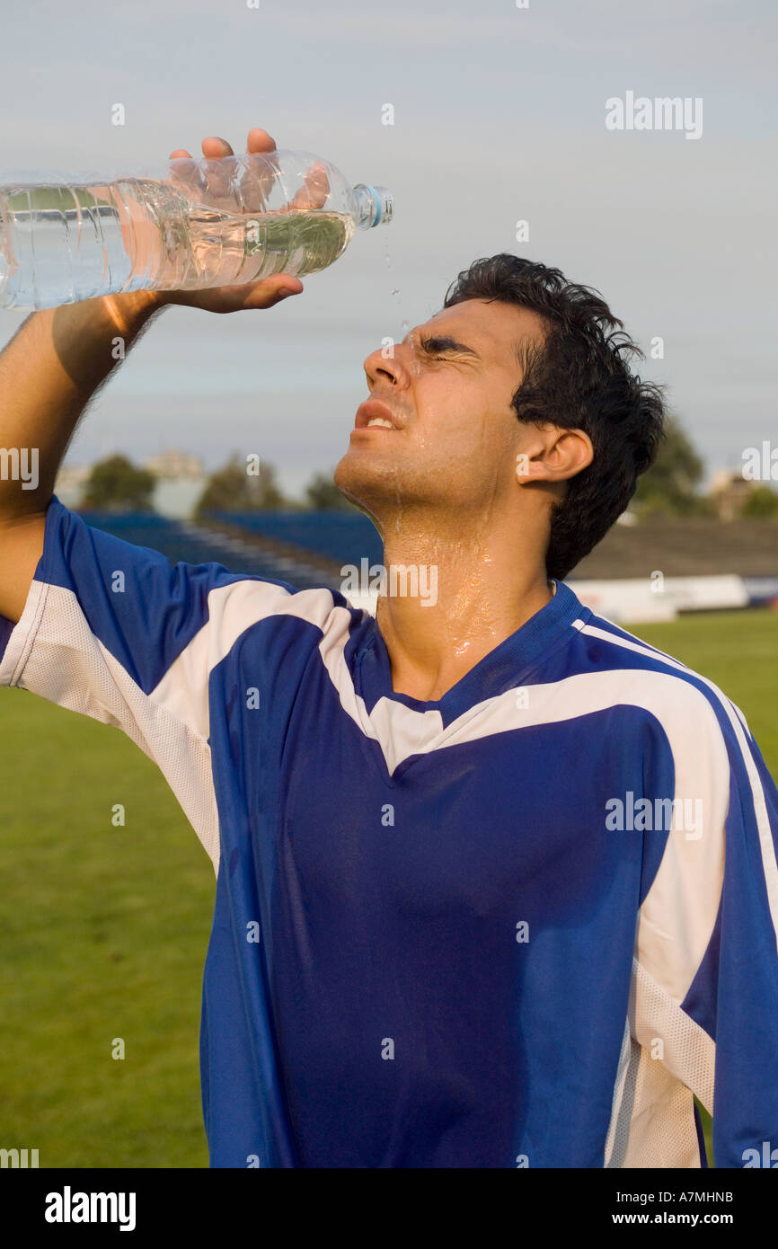 Pouring water over face hi-res stock photography and images - Alamy