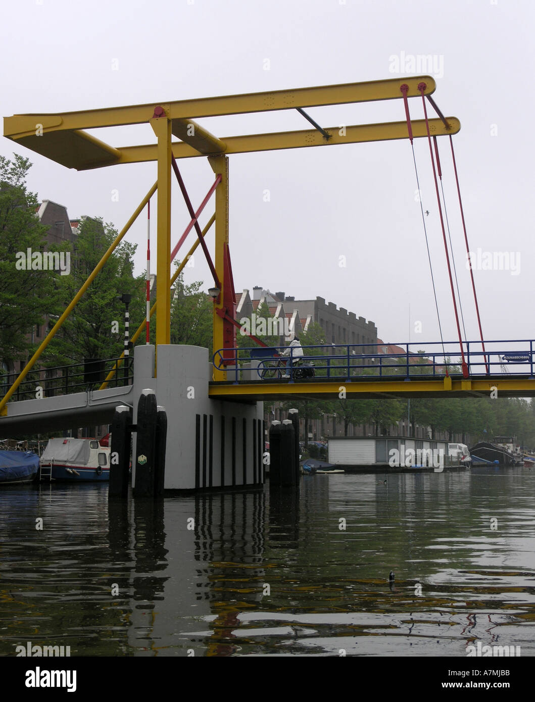 Amsterdam lifting bridge hi-res stock photography and images - Alamy