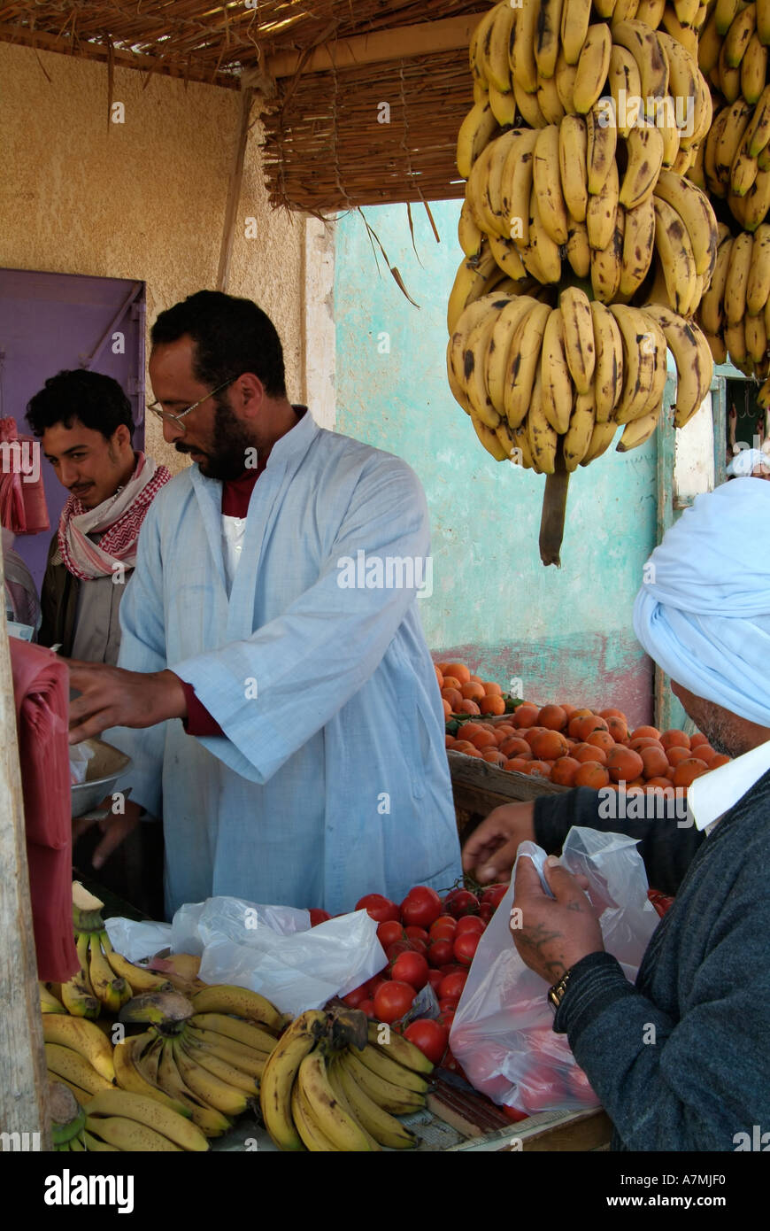Market day in Negila, small town in the desert, Egypt Stock Photo - Alamy