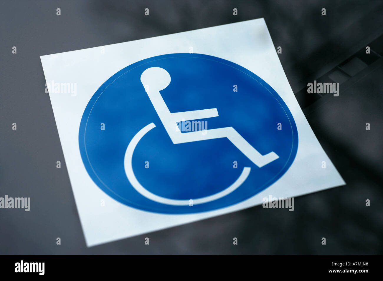 Disabled sticker hi-res stock photography and images - Alamy
