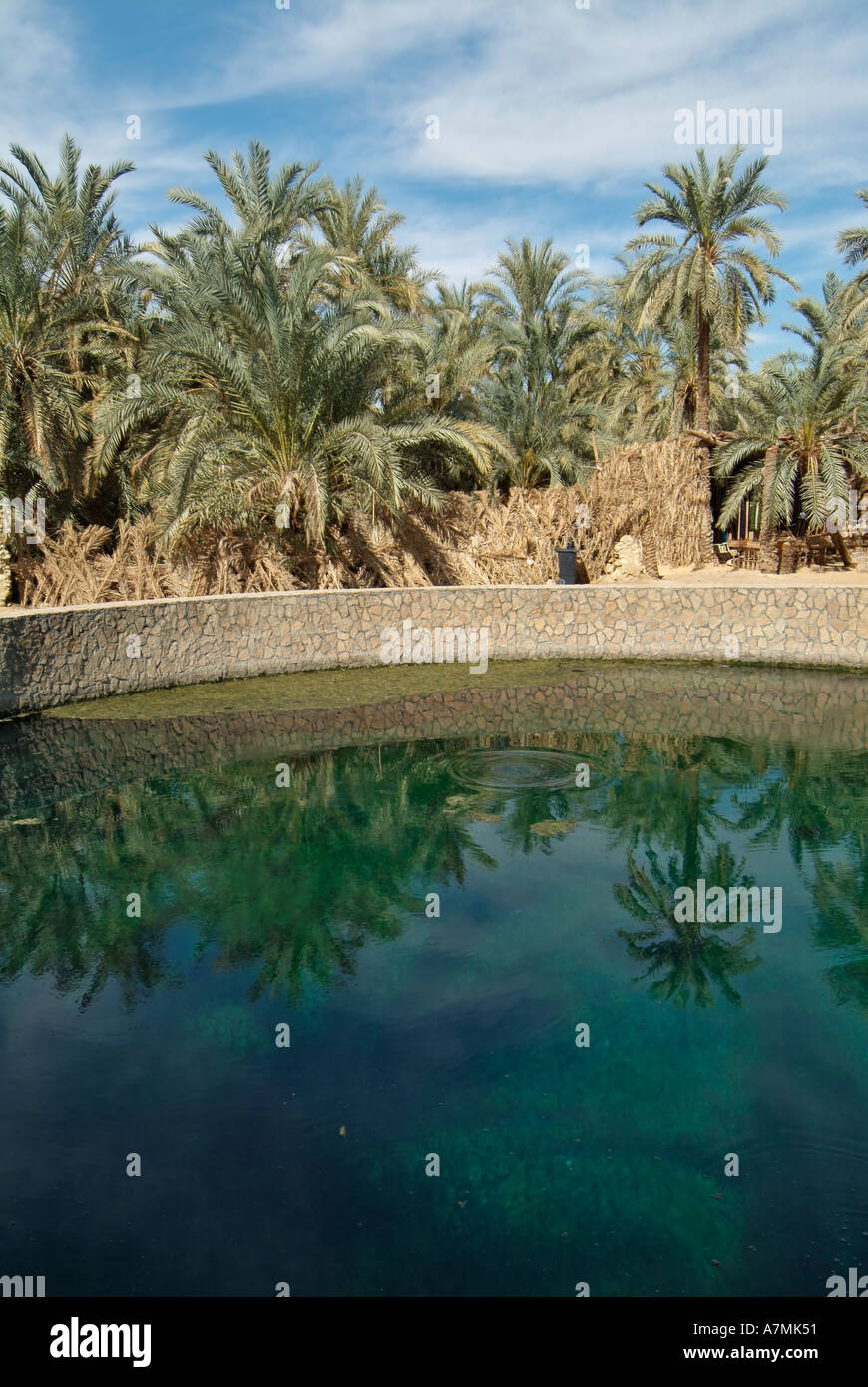 Cleopatra's Bath, natural spring, Siwa, Egypt Stock Photo - Alamy