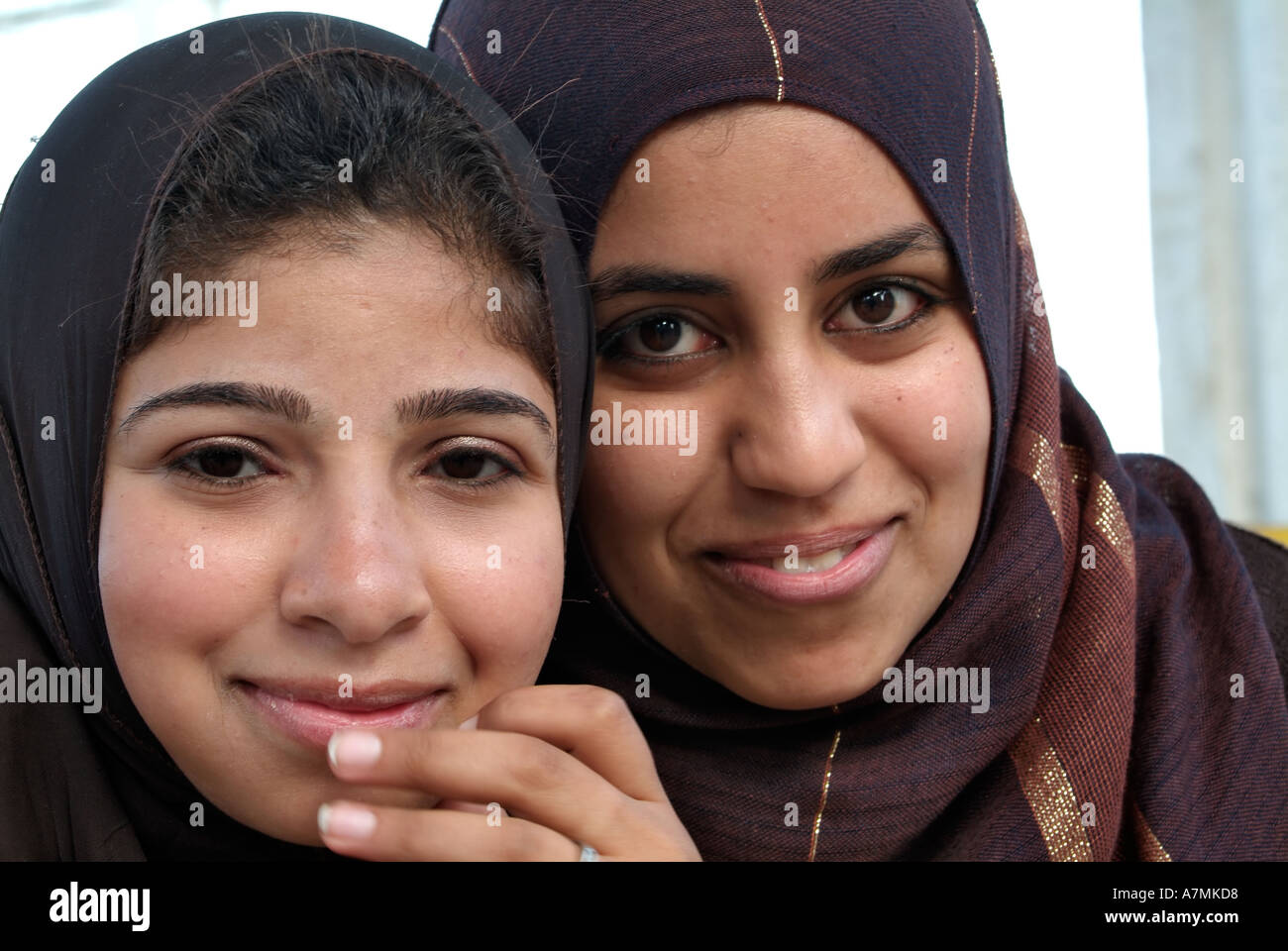 Egyptian girls, Alexandria, Egypt Stock Photo - Alamy
