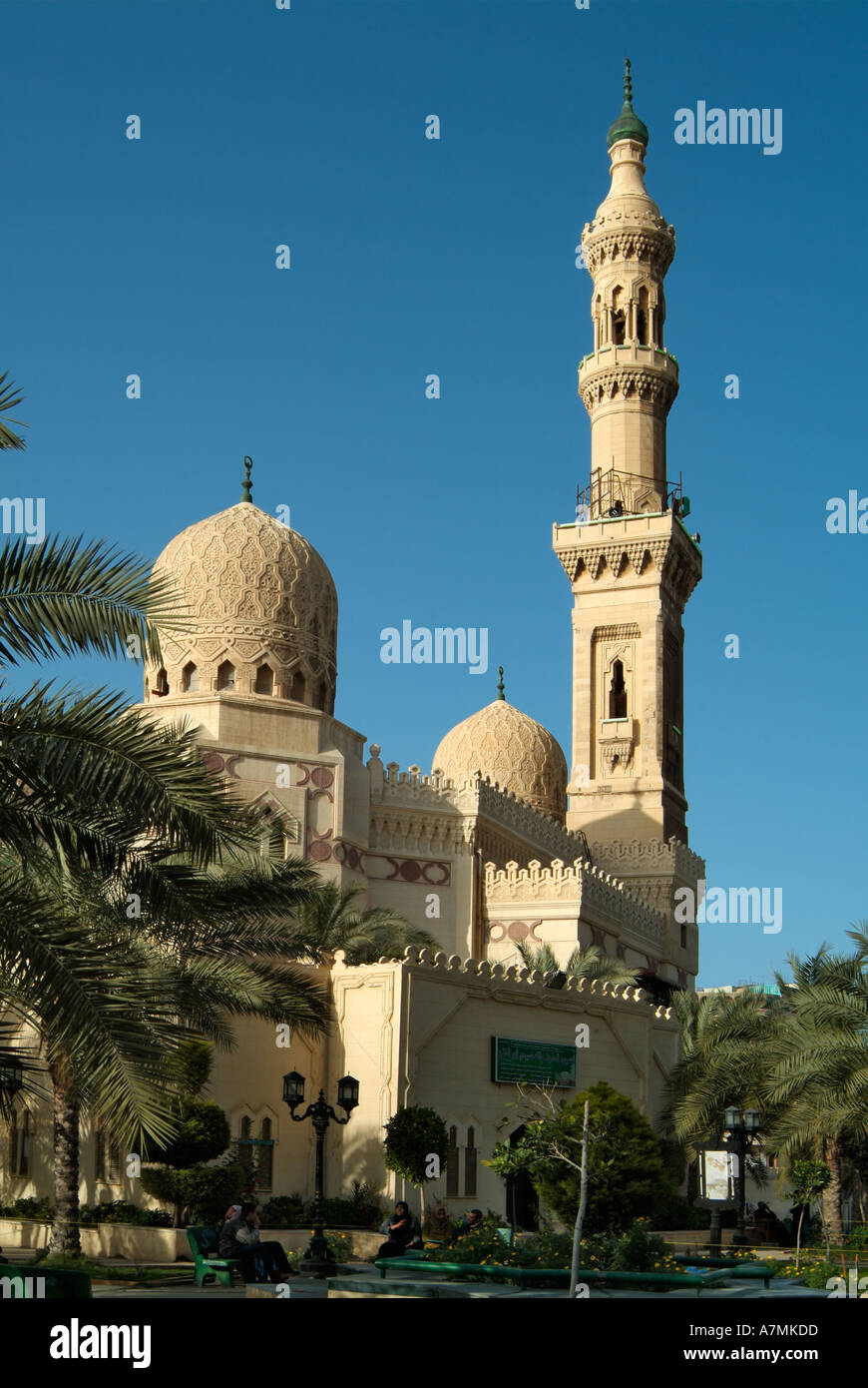 Mosque of Abu al-Abbas al-Mursi, Alexandria, Egypt Stock Photo - Alamy