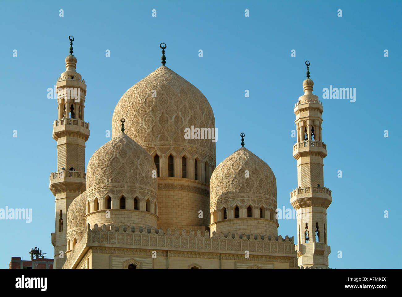 Mosque of Abu al-Abbas al-Mursi, Alexandria, Egypt Stock Photo - Alamy