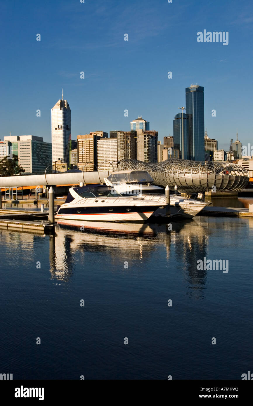 Melbourne Docklands / The Melbourne skyline viewed from the Docklands ...