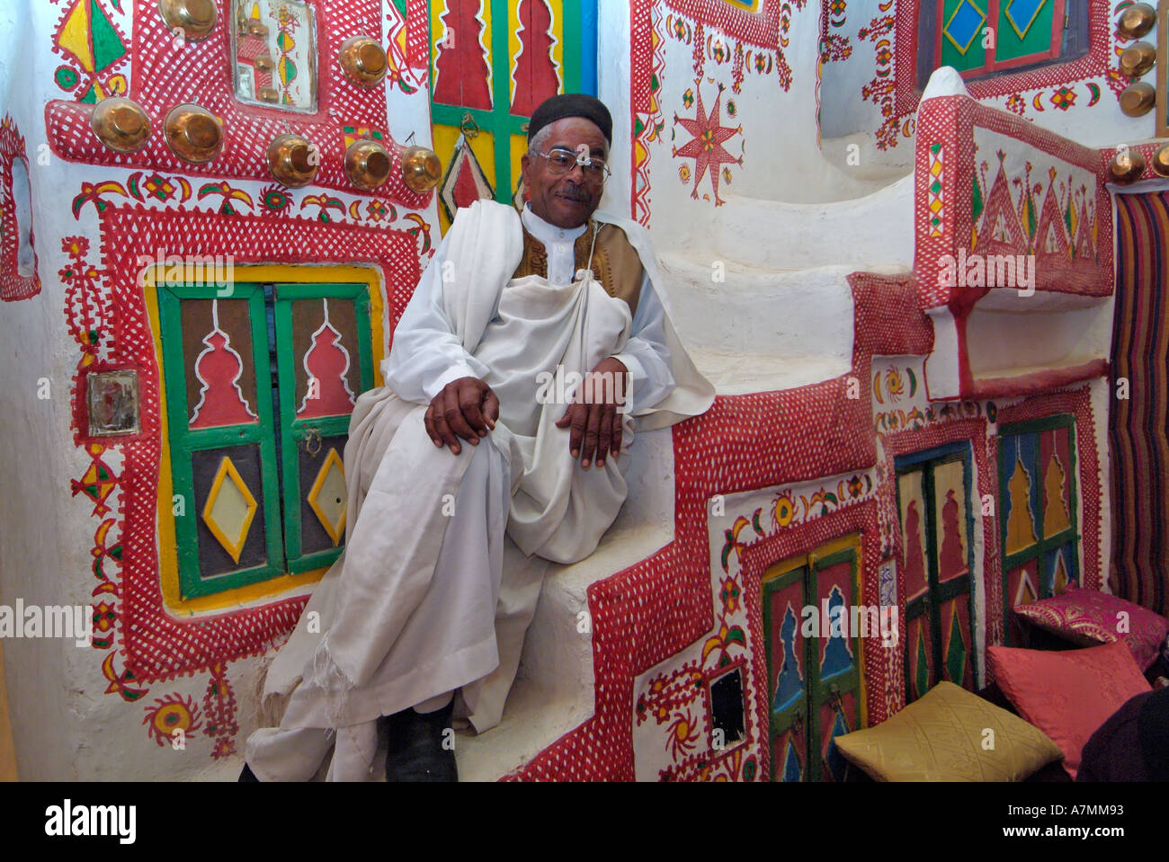 Traditional house in Ghadames, Libya Stock Photo - Alamy