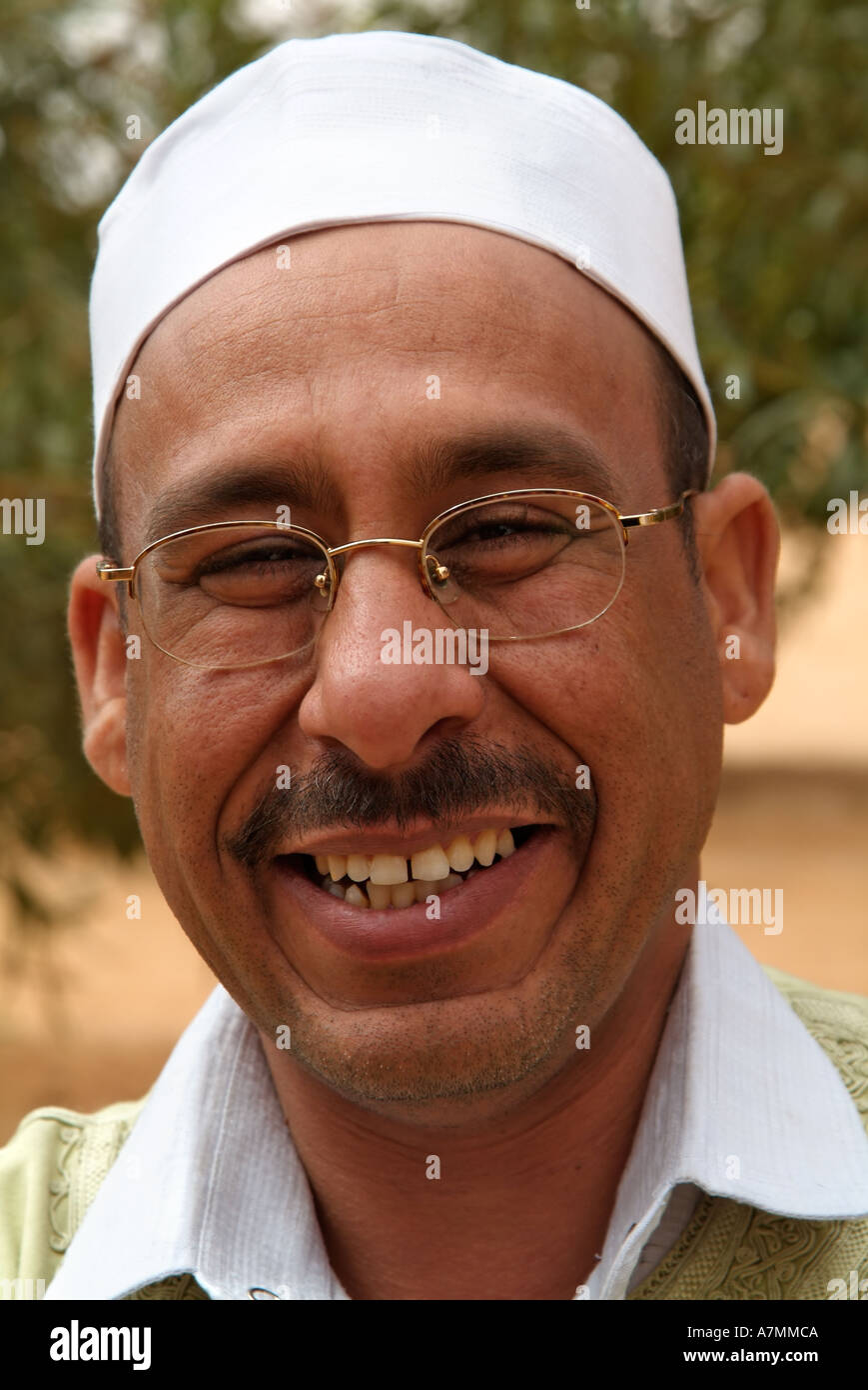 Libyan man, southern Libya Stock Photo - Alamy