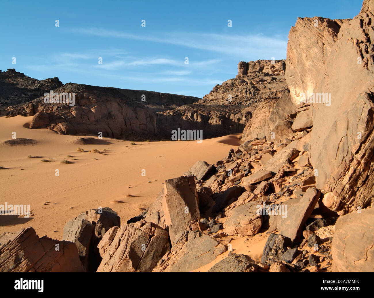 Jebel Acacus, Sahara Desert, Libya Stock Photo - Alamy