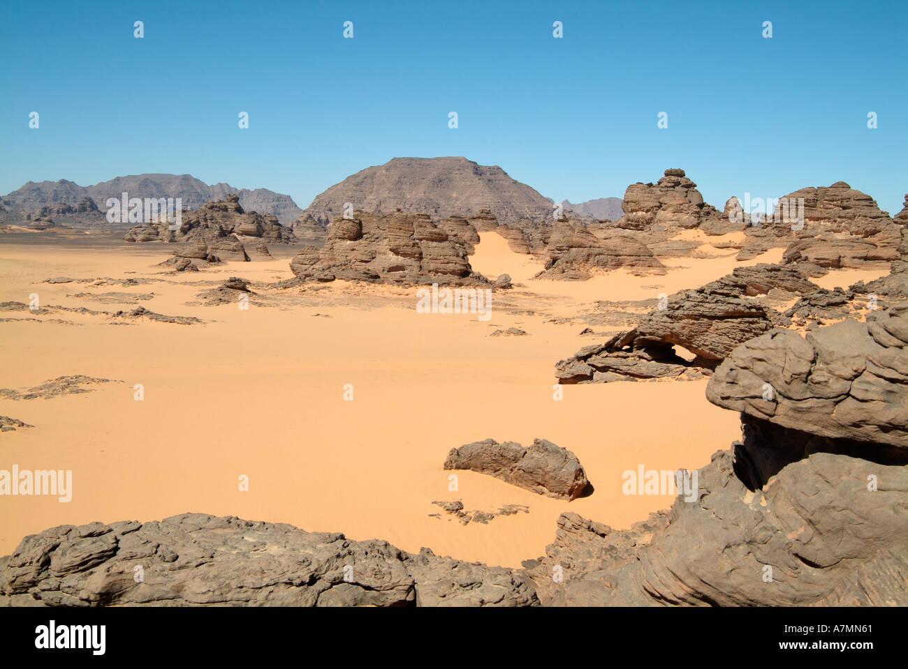 Jebel Acacus, Sahara Desert, Libya Stock Photo - Alamy