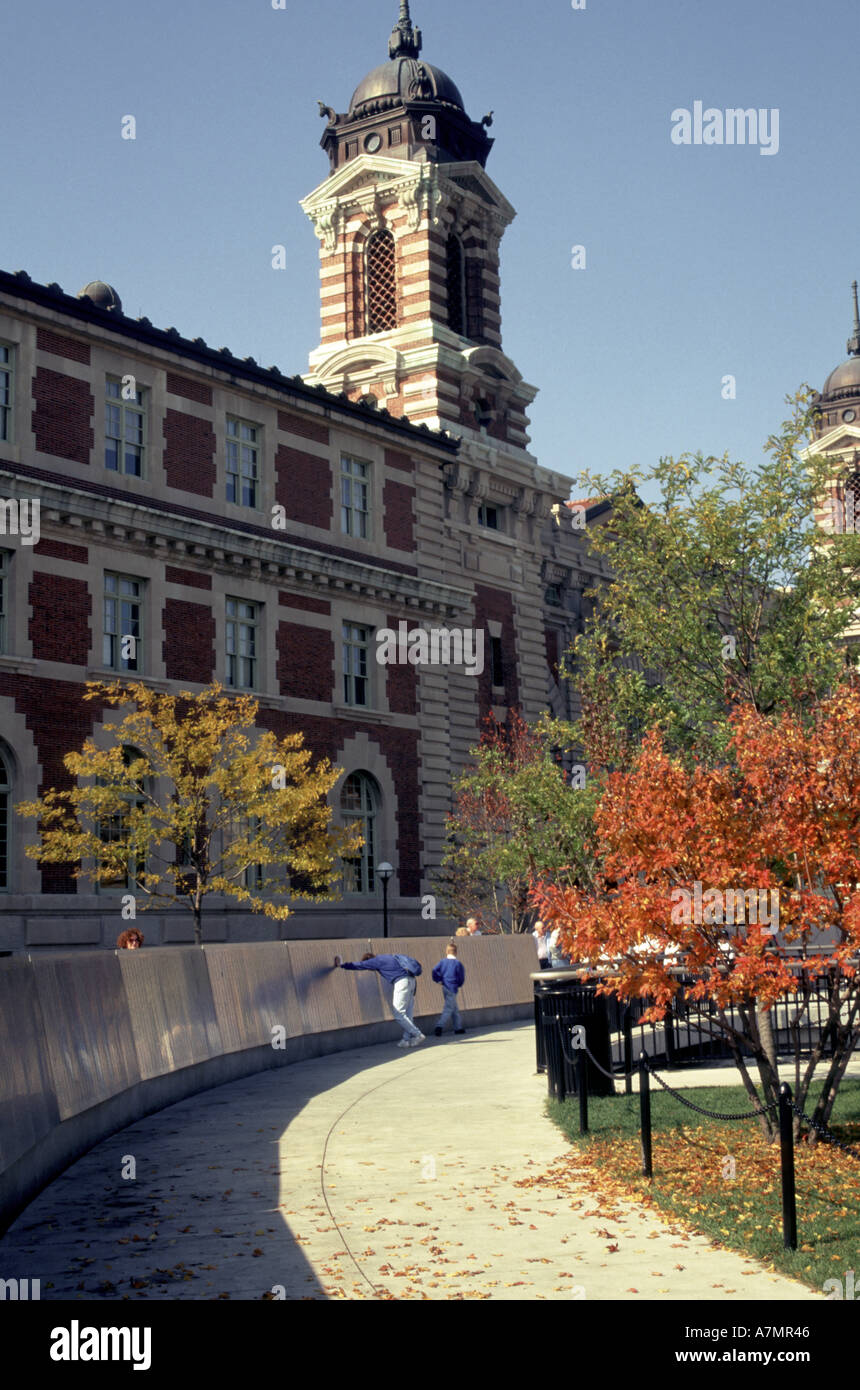 Ellis island main building hi-res stock photography and images - Alamy