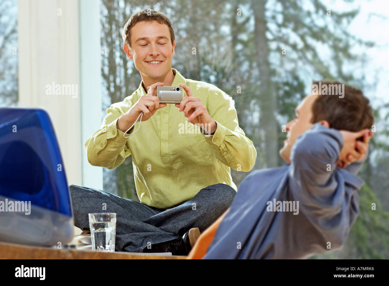 Two men picture hi-res stock photography and images - Alamy