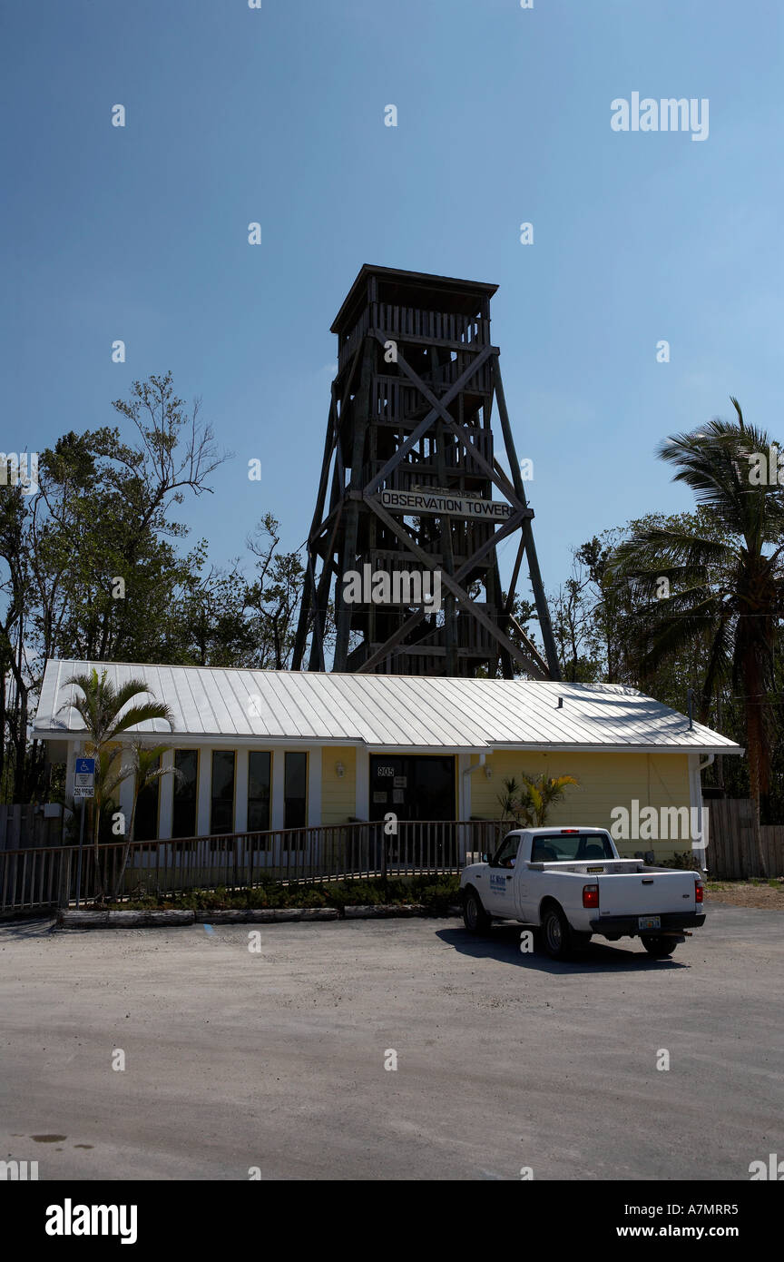 Ernest J Hamilton observation tower everglades city, florida united ...