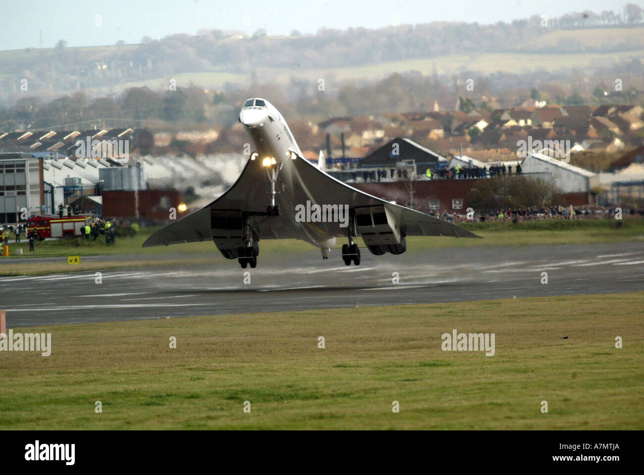 Concorde on it’s final flight to Bristol in 2003. Picture Matt Cardy ...