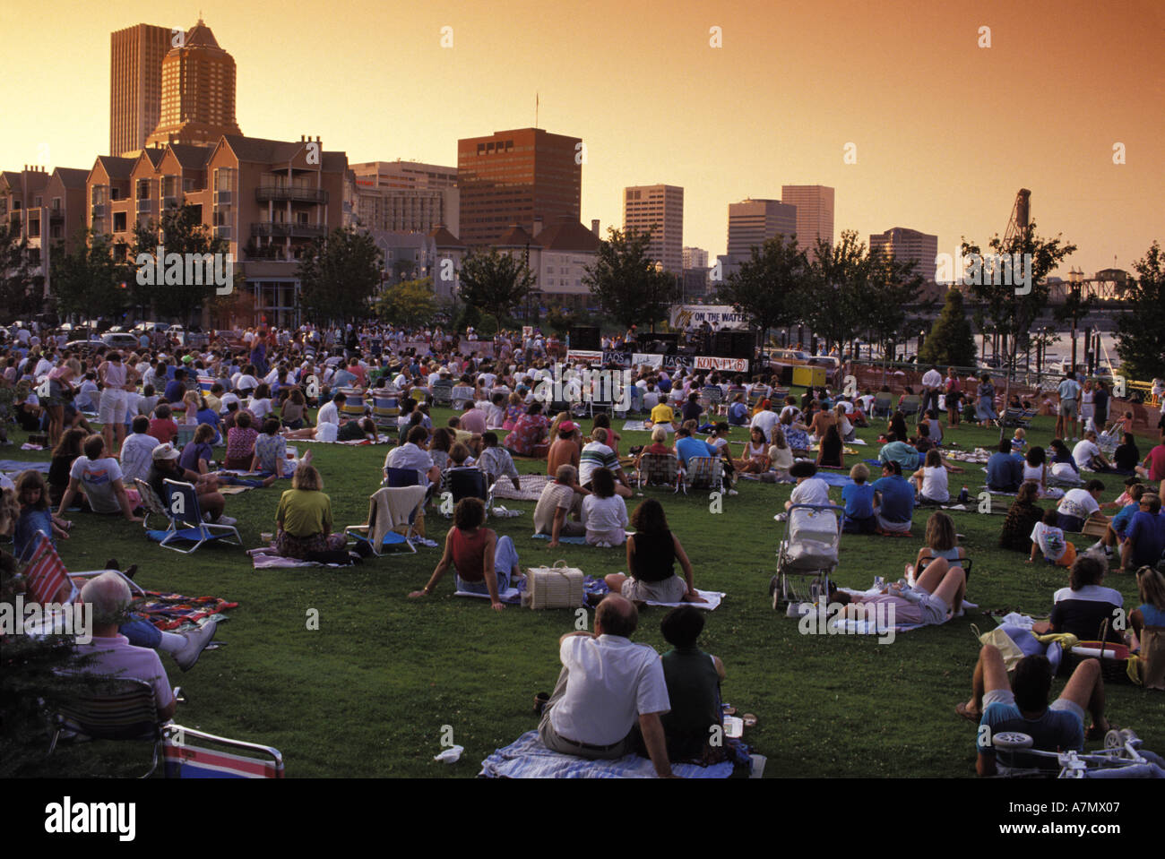 Portland oregon music concert hi-res stock photography and images - Alamy