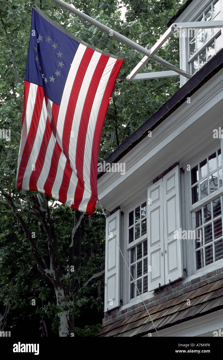 USA, Pennsylvania, Philadelphia. Betsy Ross House Stock Photo - Alamy