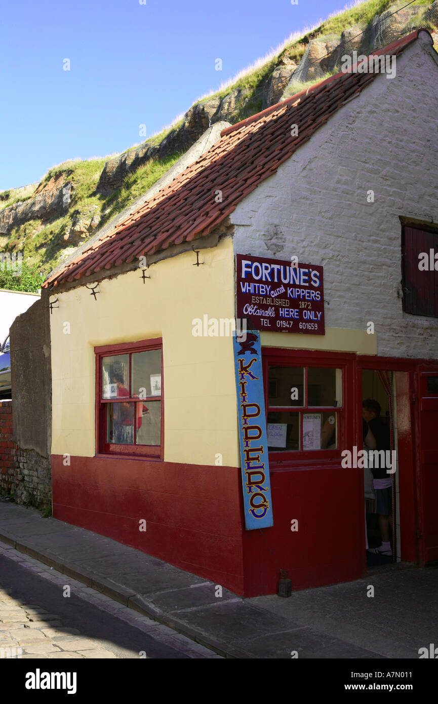 Whitby kipper shop hi-res stock photography and images - Alamy