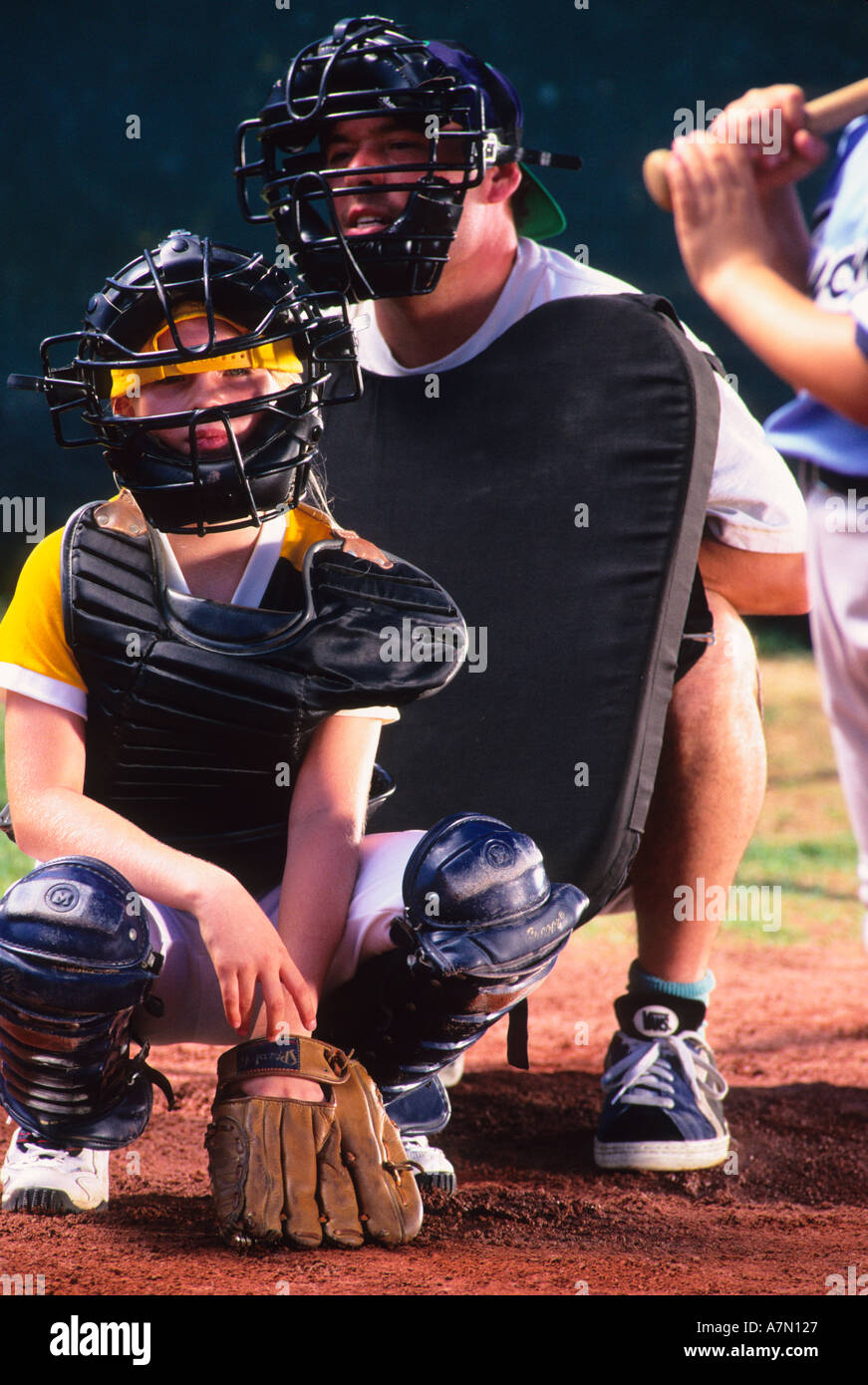 Baseball woman little league hi-res stock photography and images - Alamy