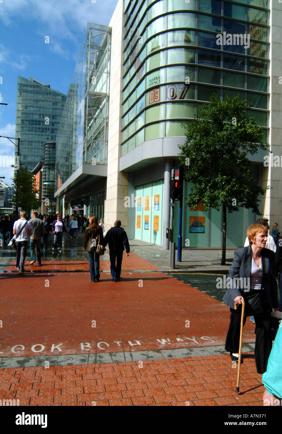 Architecture manchester england uk eec eu europe vertical hi-res stock ...