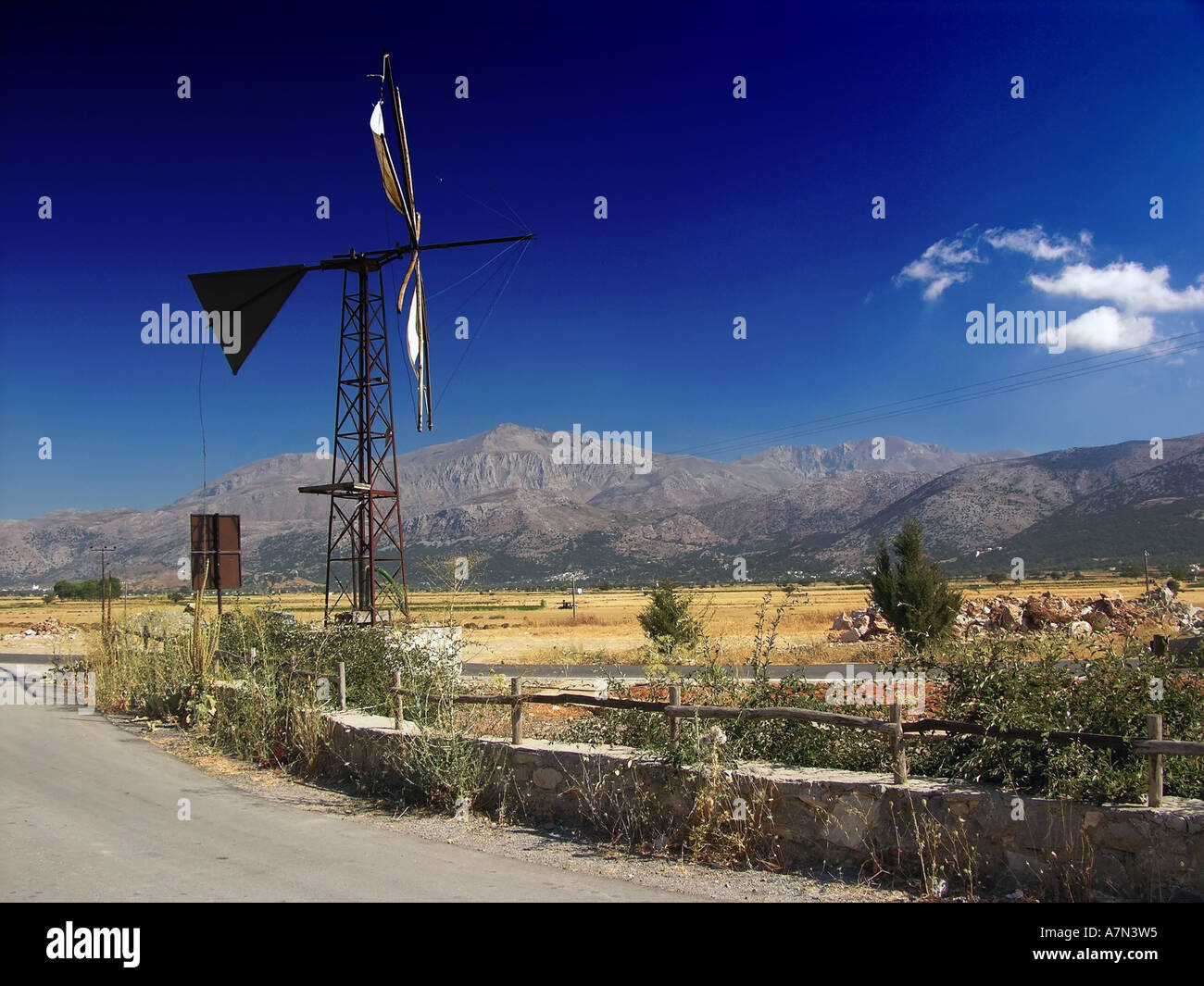 Windmill sails on greek islands hi-res stock photography and images - Alamy
