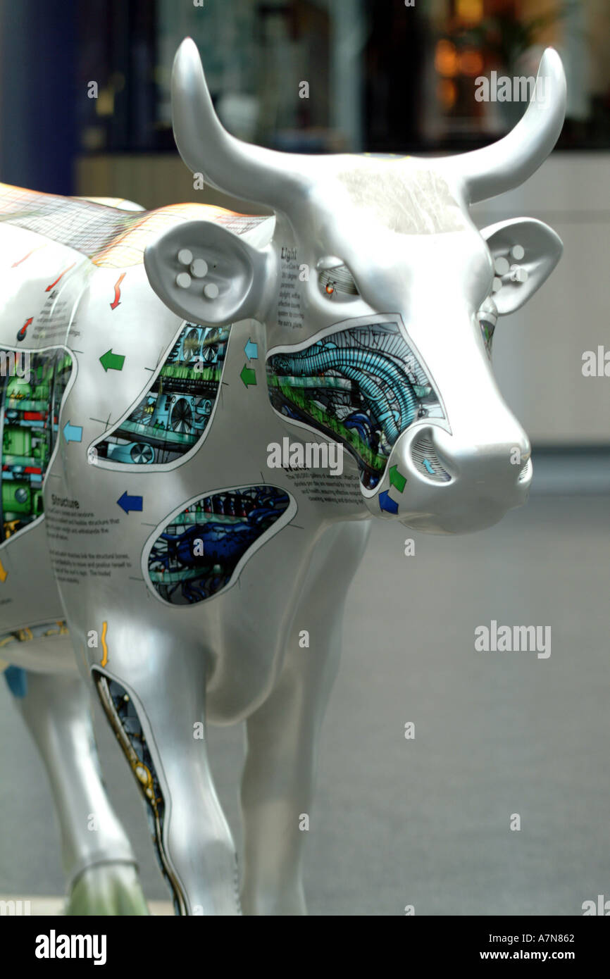 Silver cow hi-res stock photography and images - Alamy