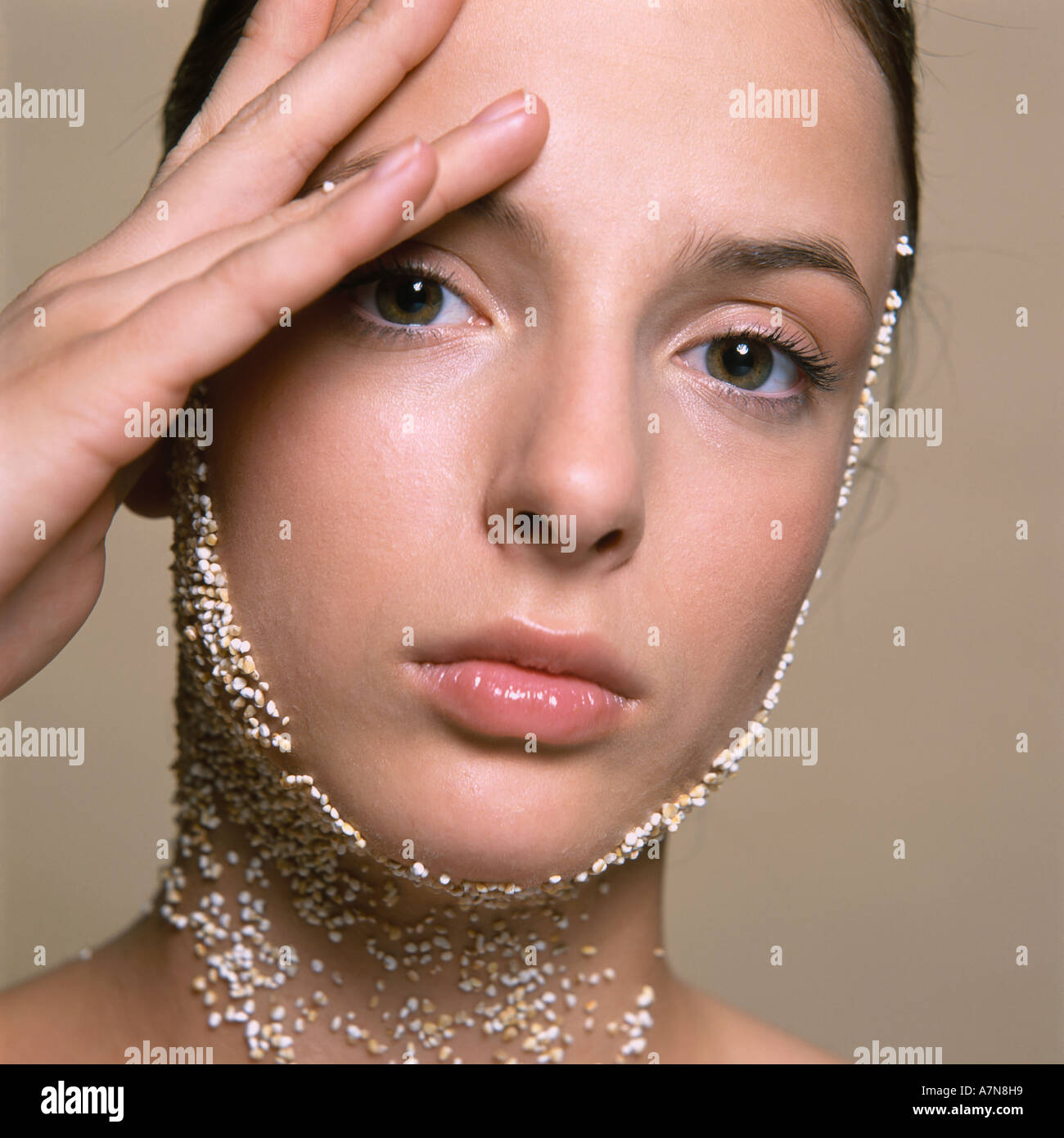 Woman decolletage beauty hi-res stock photography and images - Alamy