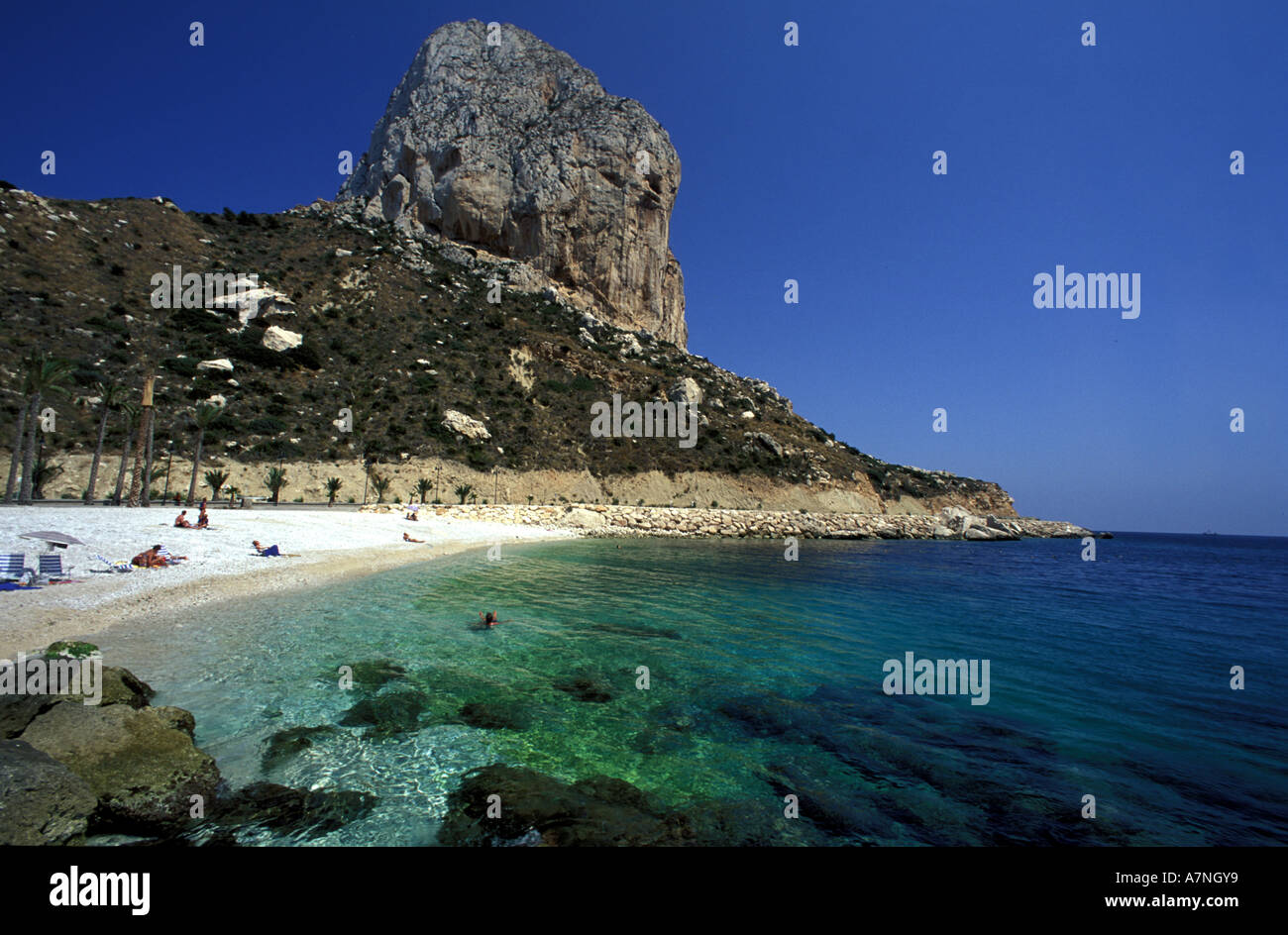Calpe sea front hi-res stock photography and images - Alamy