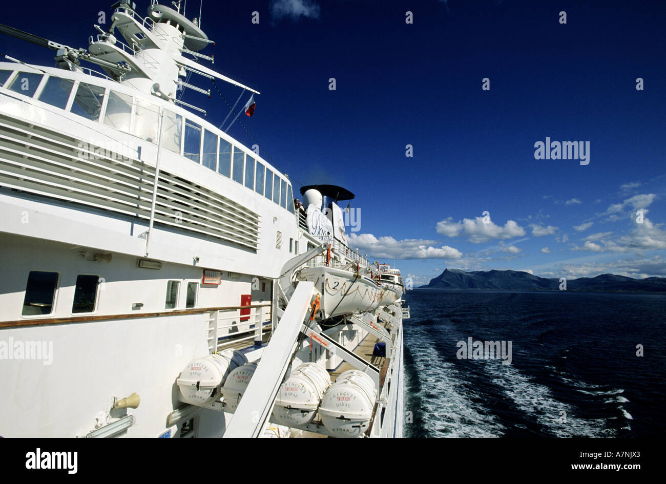 Norway, cuising along the Norwegian coasts to the North Cape, on board ...