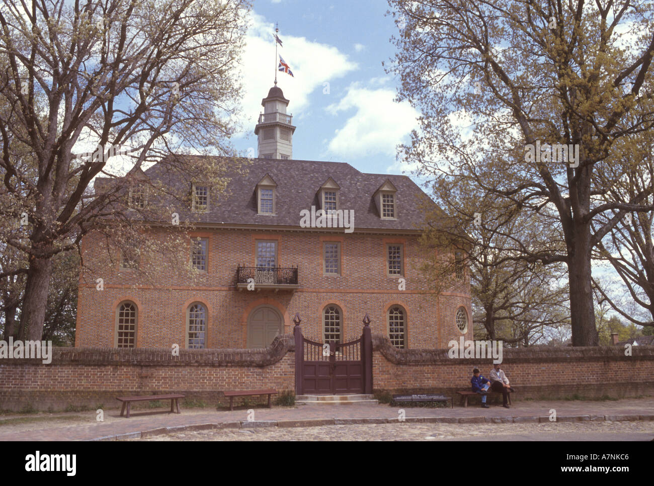 USA, Virginia, Williamsburg, Colonial Capitol Building Stock Photo - Alamy