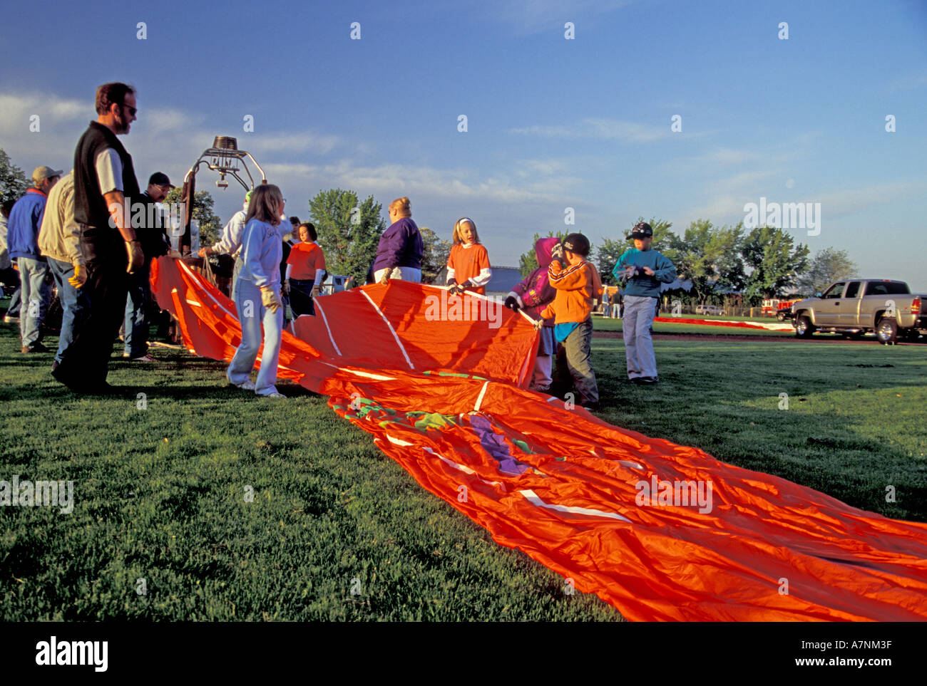 Balloon stampede hi-res stock photography and images - Alamy