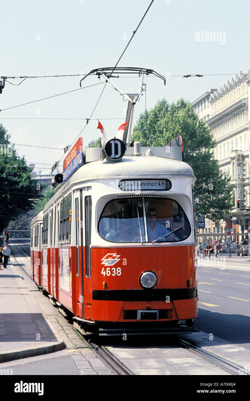 Austria, Vienna, tramway Stock Photo - Alamy