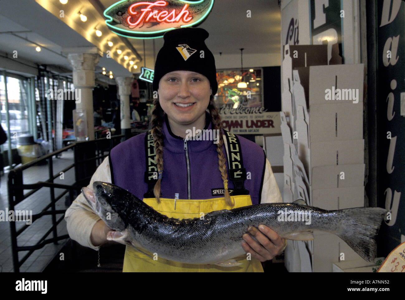 Mr fish sign hi-res stock photography and images - Alamy