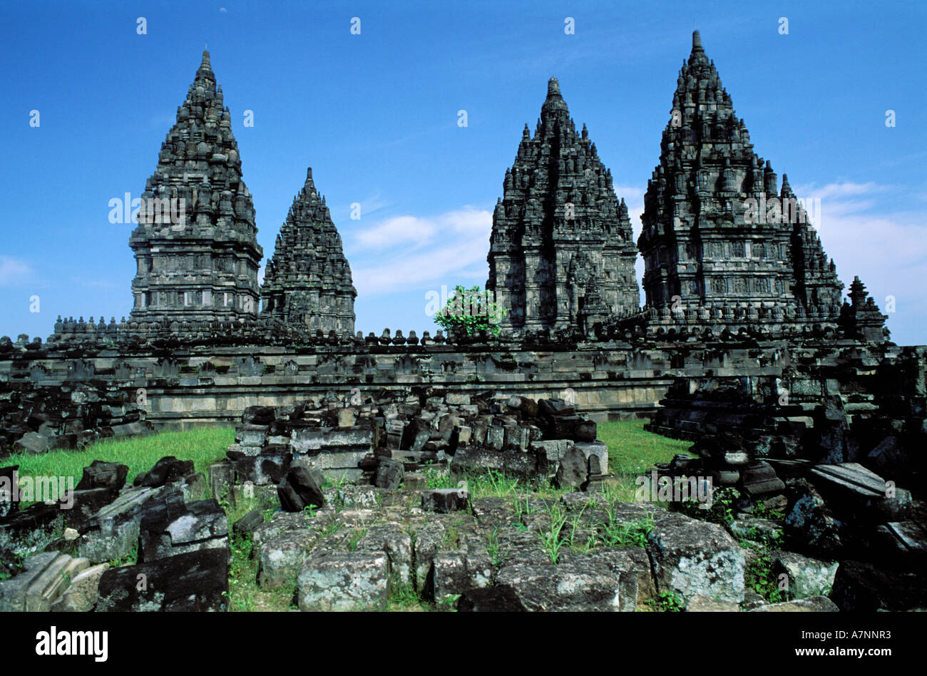 Indonesia, Java island, Yogyakarta region, Candi Prambanan's hindu ...