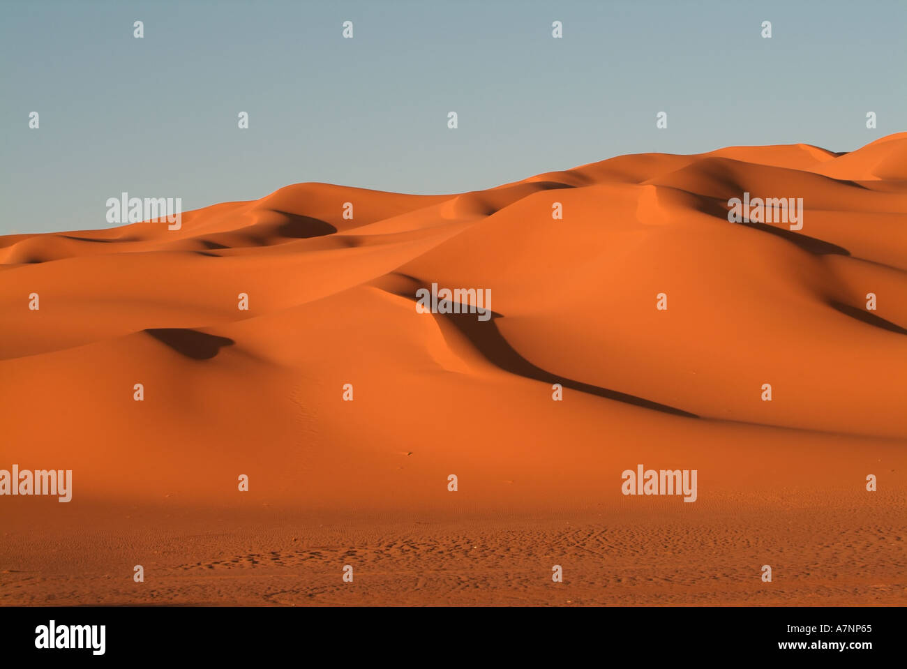 Northern africa dunes at sunrise hi-res stock photography and images ...