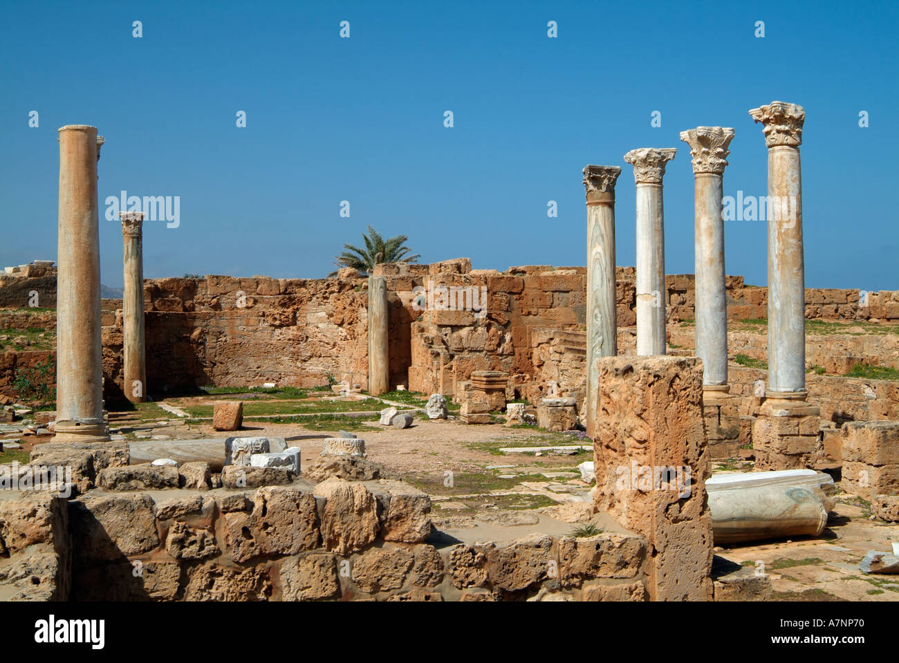 Apollonia libya ruins hi-res stock photography and images - Alamy