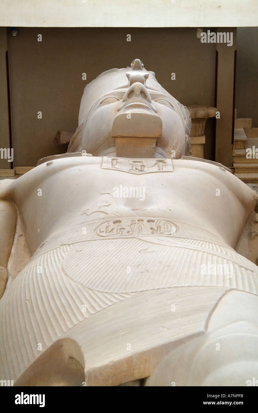 Colossus statue of Ramses II, Memphis, Egypt Stock Photo - Alamy