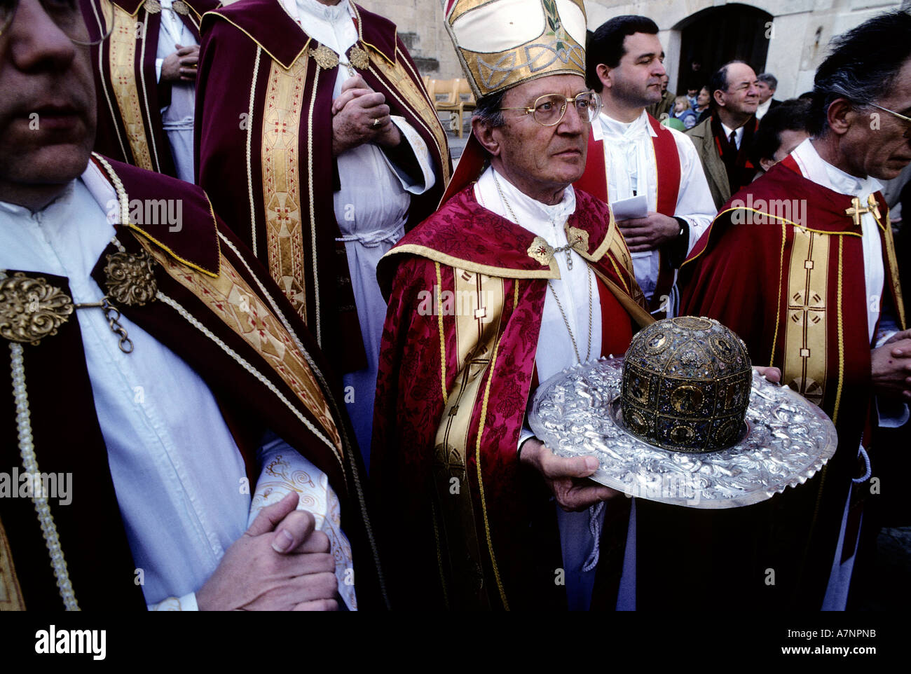Croatia, Dubrovnik, Saint Blaise day, relics procession Stock Photo - Alamy
