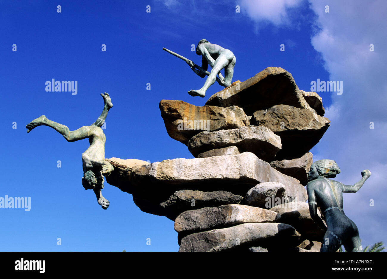 Spain, Canary Islands, Gran Canaria island, Las Palmas, Guanches ...