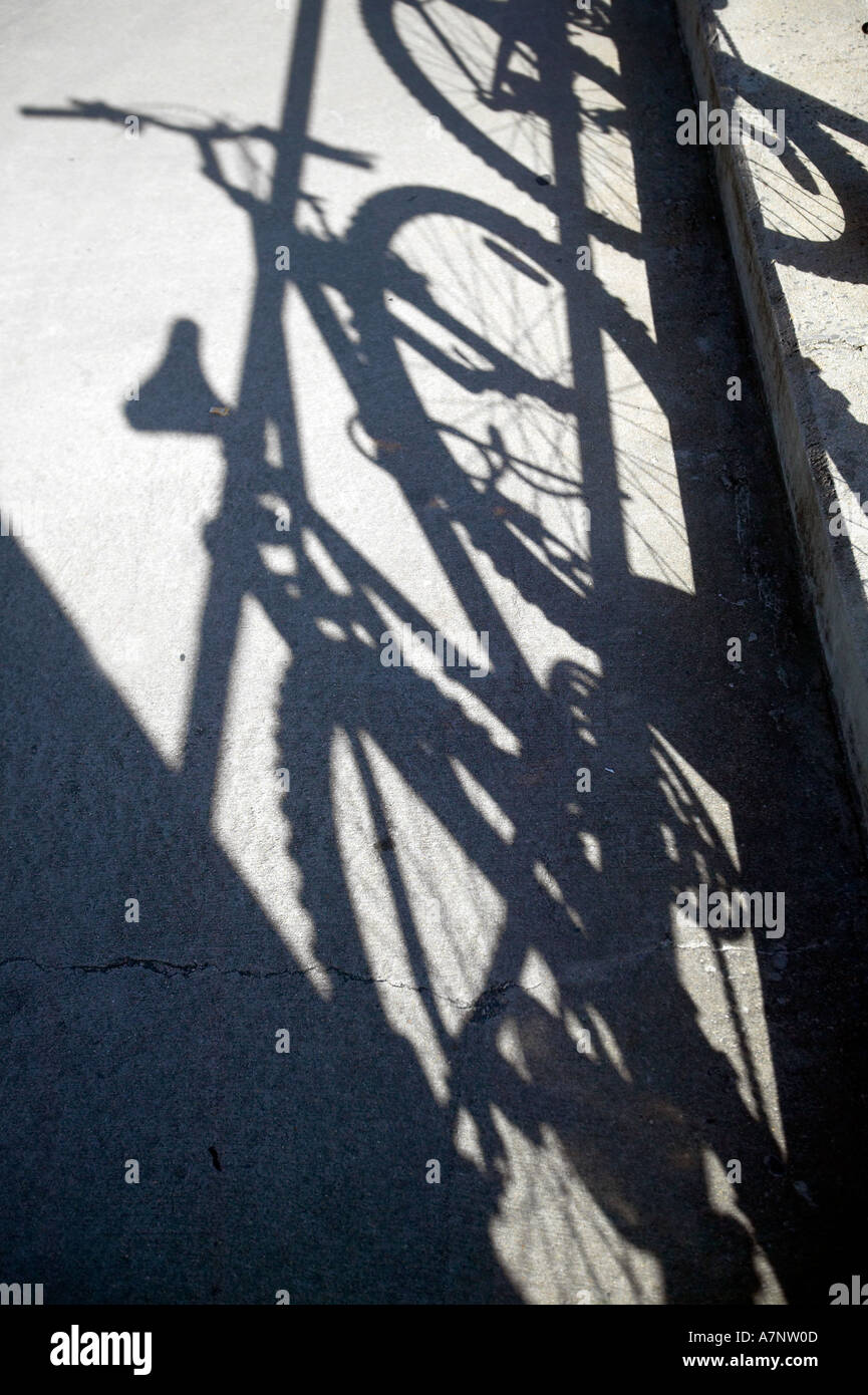 bike shadows Cairns Tropical North Queensland Australia Stock Photo - Alamy