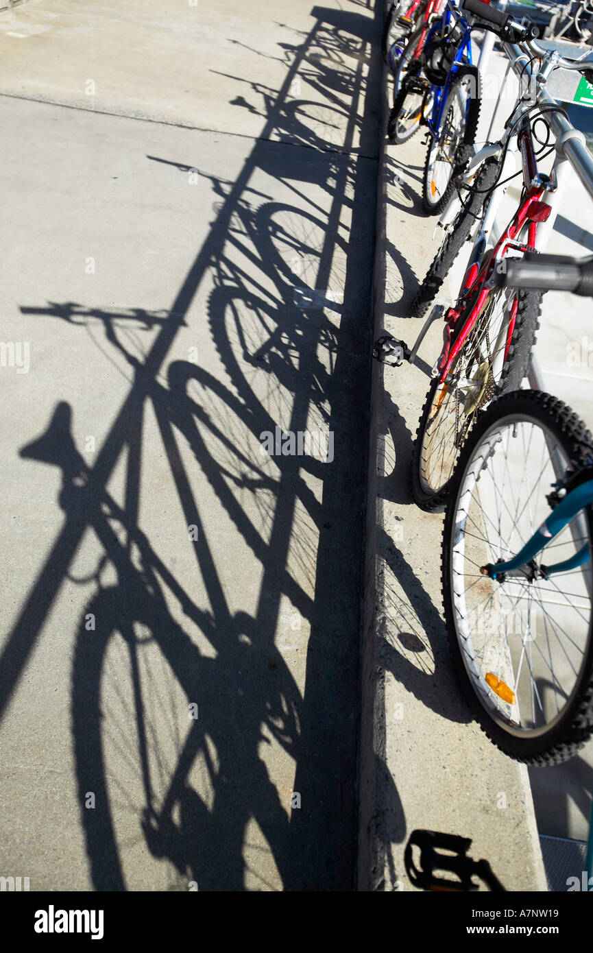 bike shadows Cairns Tropical North Queensland Australia Stock Photo - Alamy