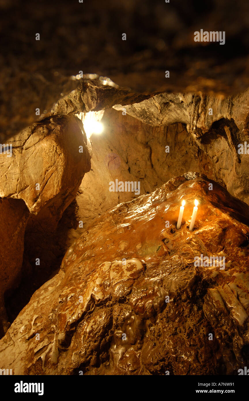 the religion cave in tarsus south of Turkey Stock Photo - Alamy