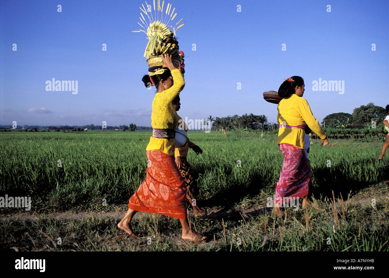 Going to the full moon procession hi-res stock photography and images ...