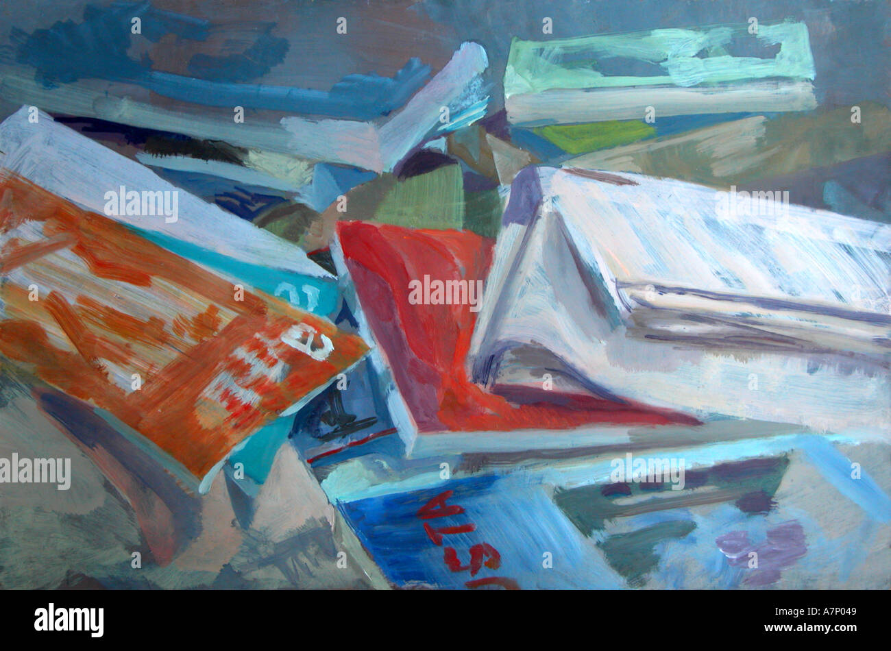 Unorganised books hi-res stock photography and images - Alamy