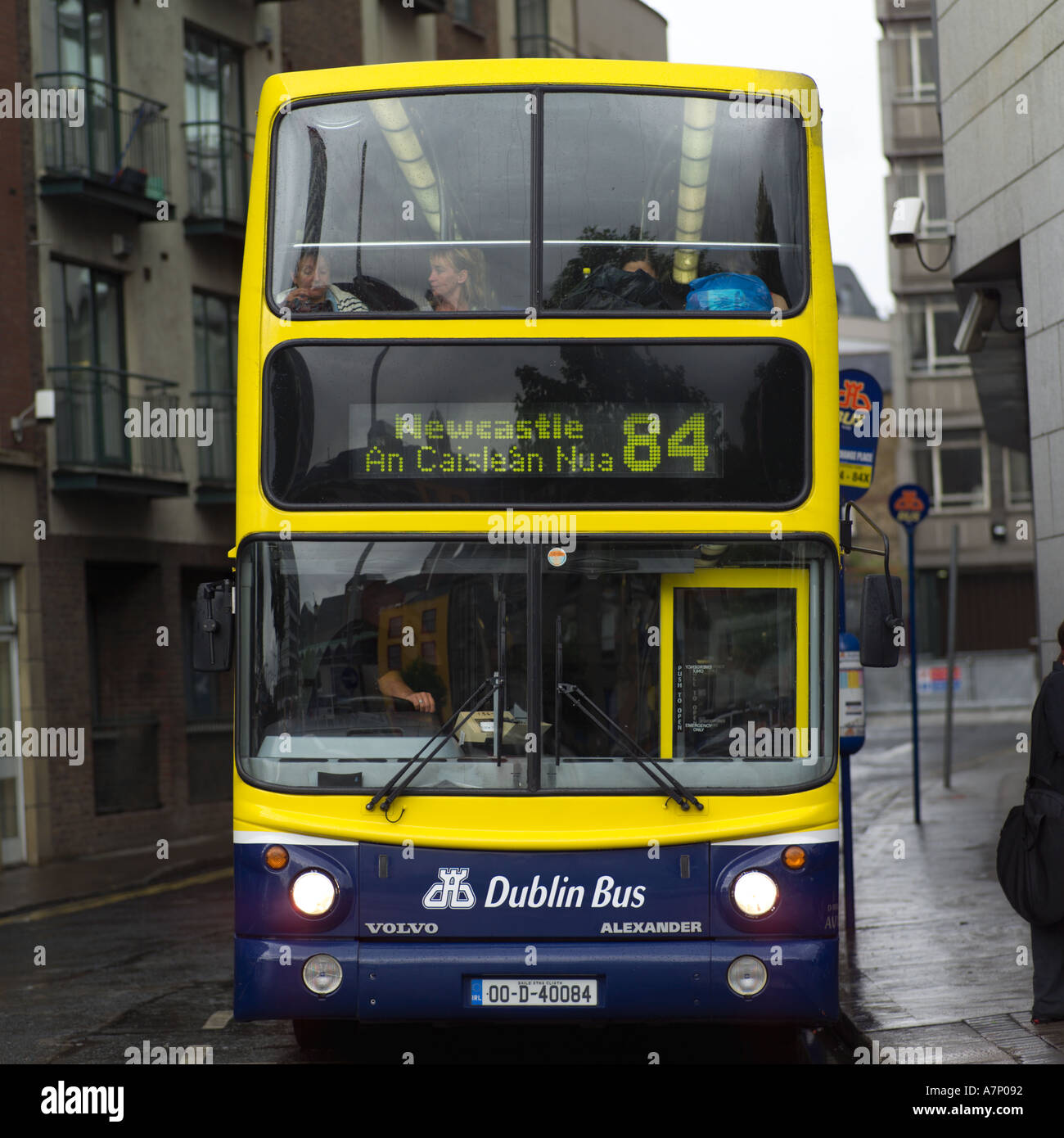 Dublin Ireland buses Stock Photo - Alamy