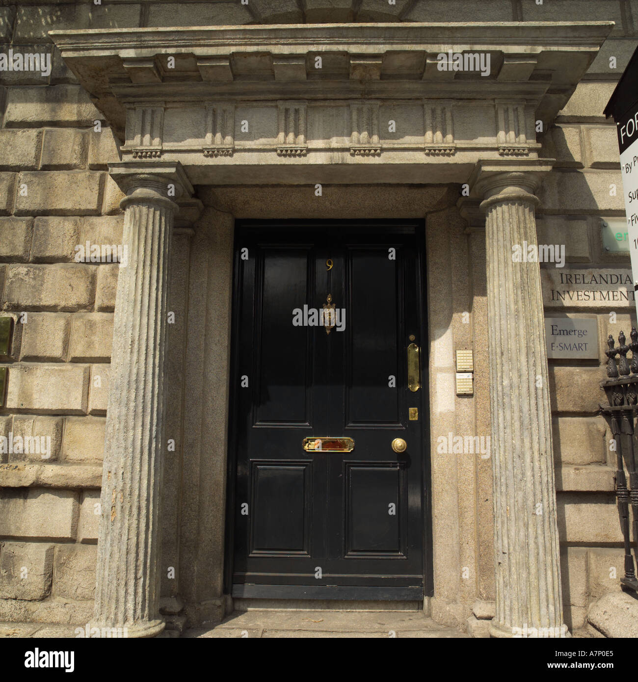 Dublin Ireland doors Stock Photo - Alamy