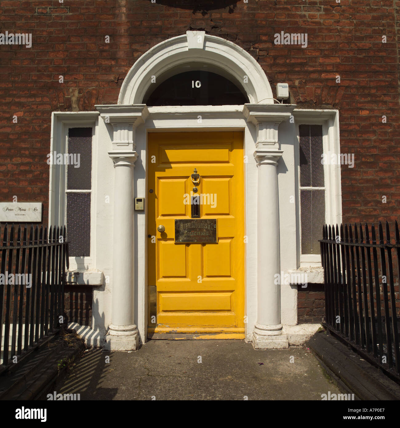 Dublin Ireland doors Stock Photo - Alamy