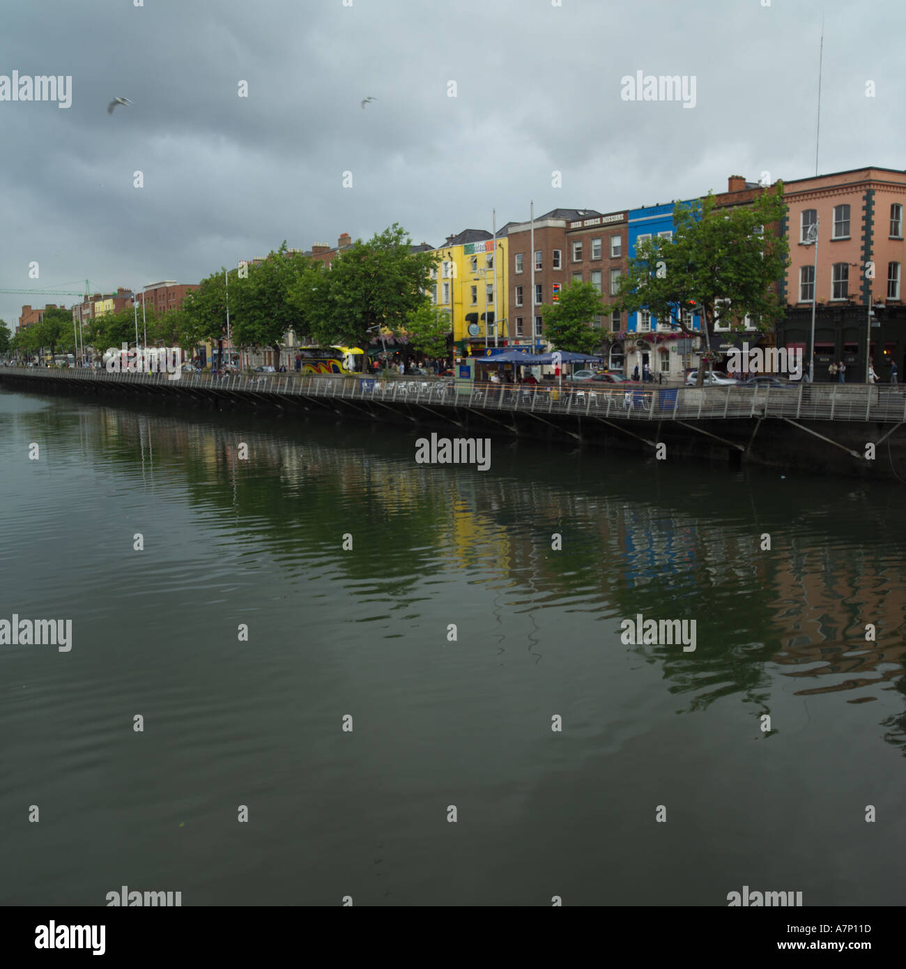 Dublin Ireland Liffey River Stock Photo - Alamy