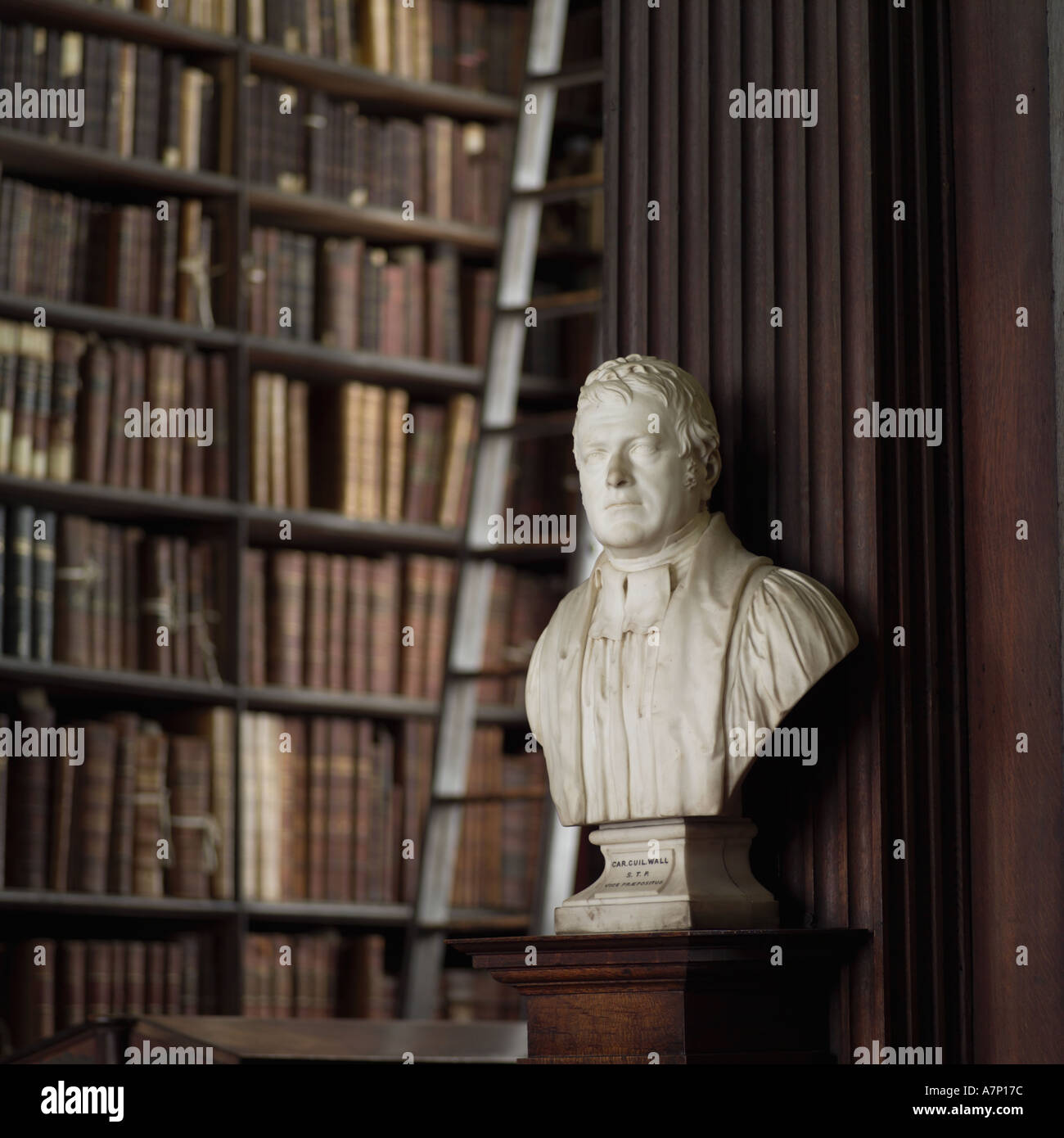 Trinity college dublin bust hi-res stock photography and images - Alamy
